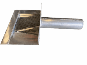 Custom Made Aluminum Scupper Drain with Debris Screen – Roofing ...